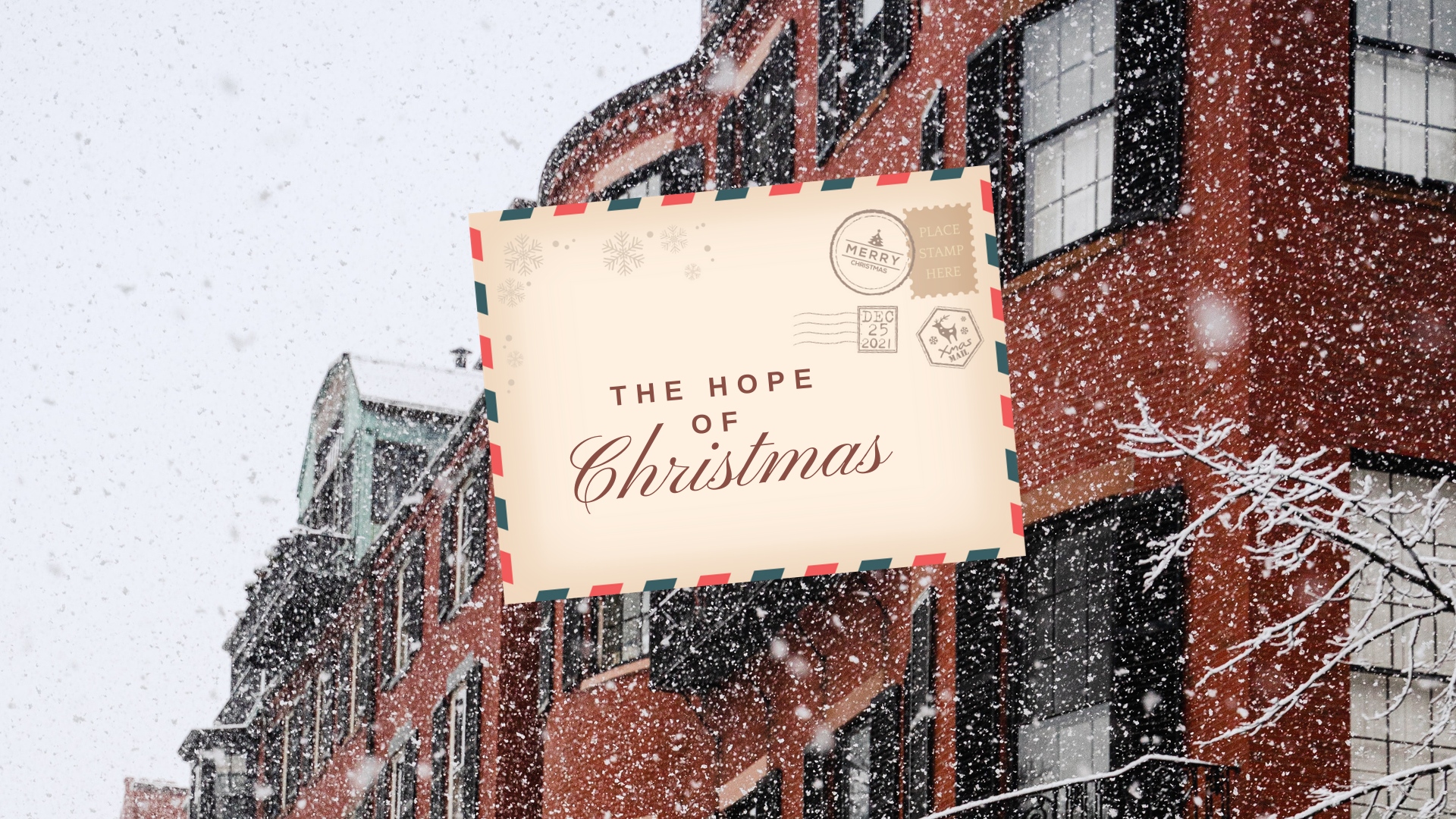 Knowing the Hope of Christmas - First Baptist Church of Elimsport